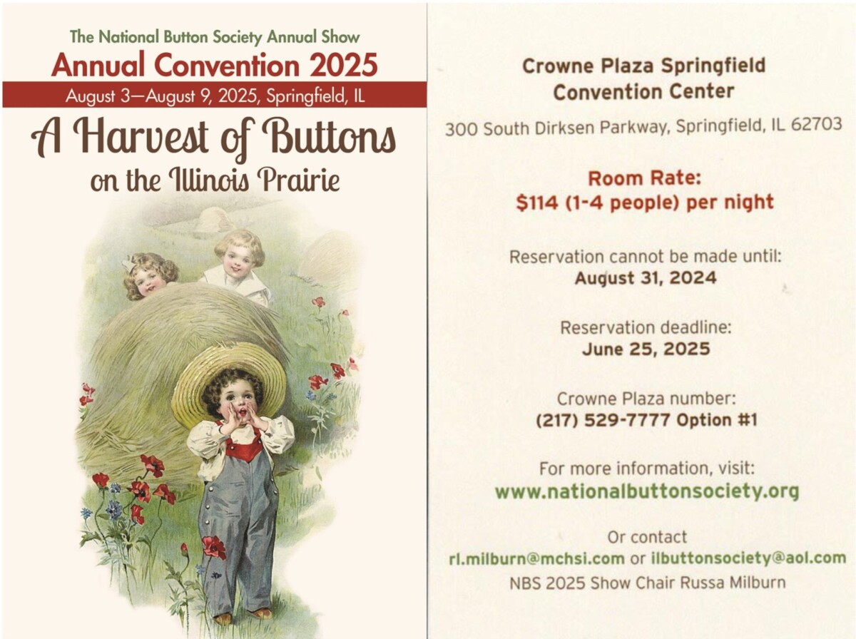 National Show - Buckeye State Button Society